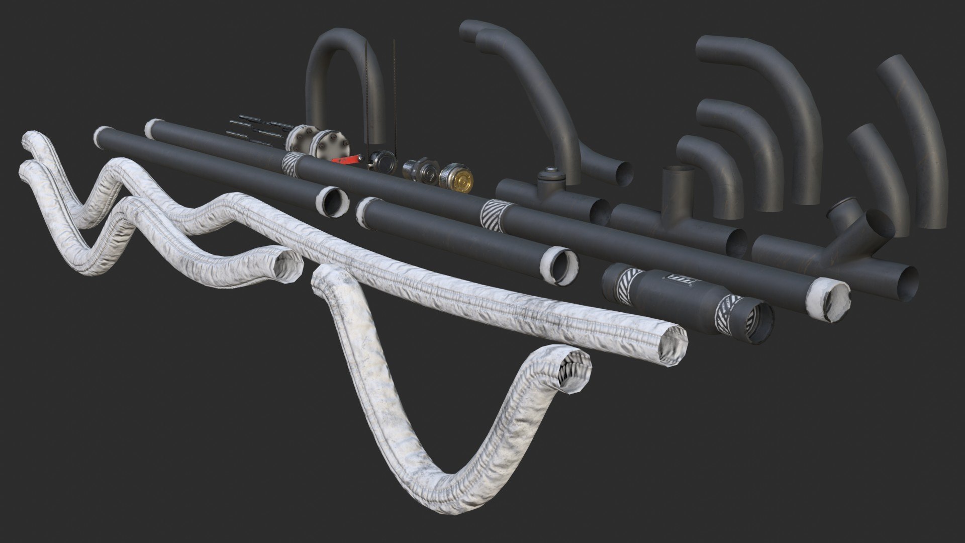 Pipe Modular 3D - TurboSquid 1671147
