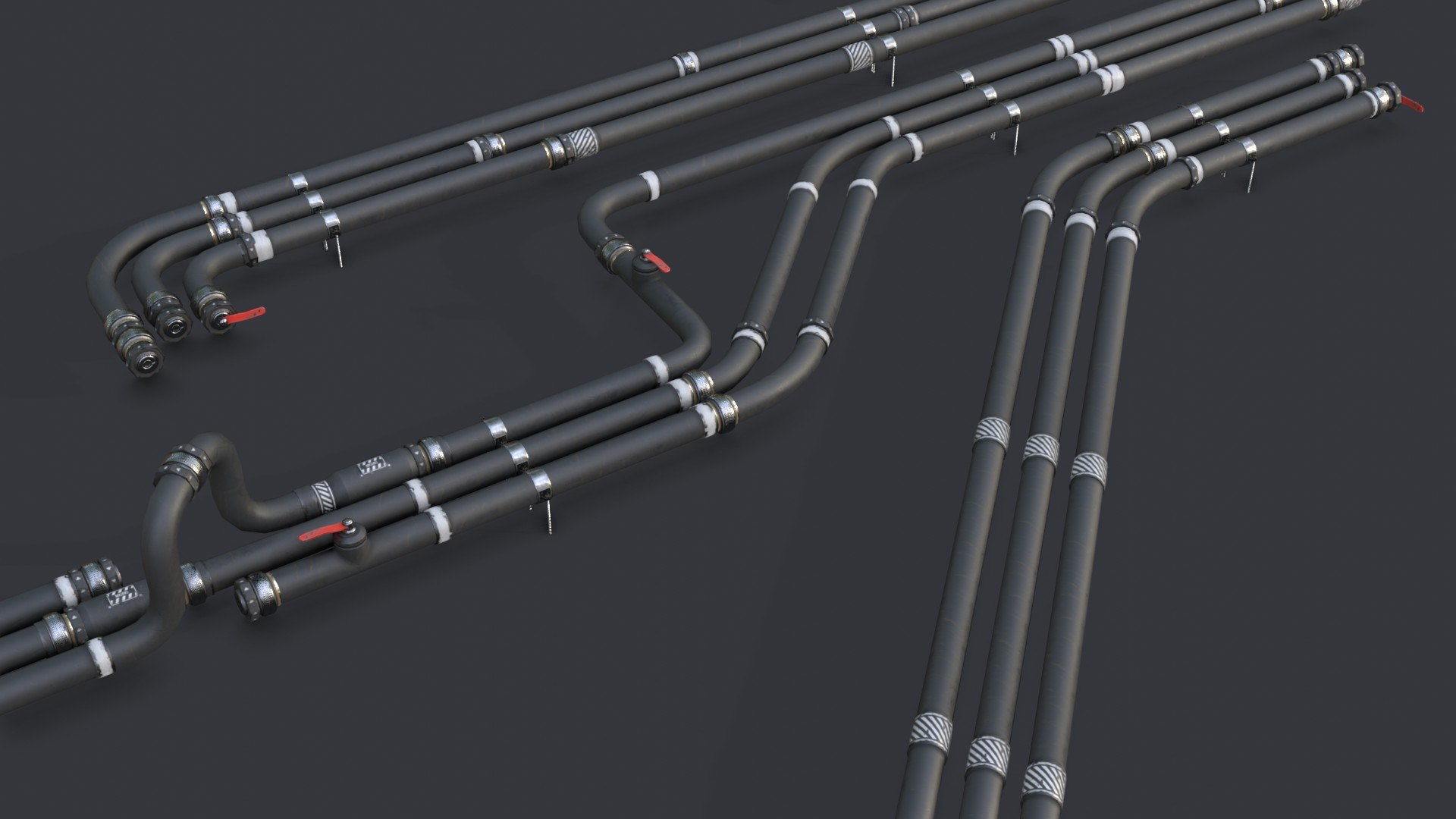 Pipe modular 3D - TurboSquid 1671147