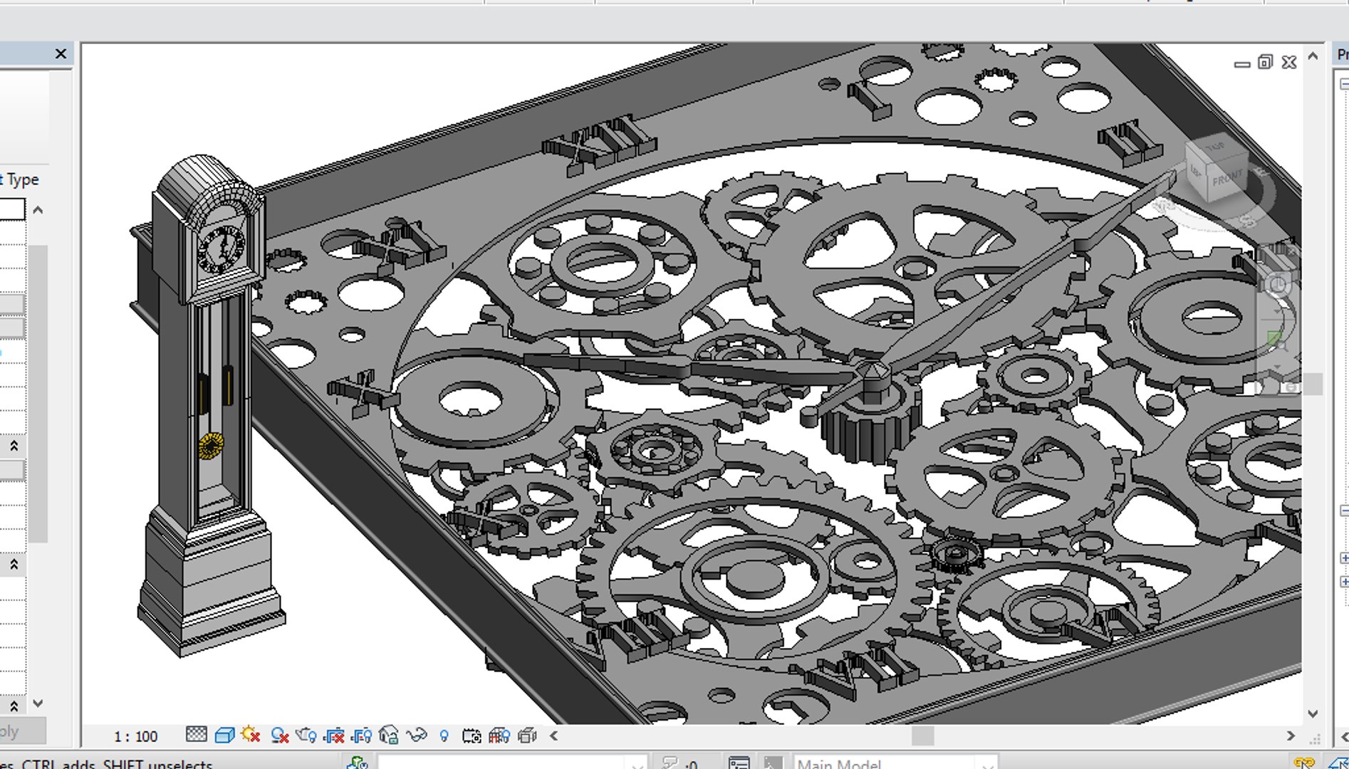 Revit 2015 21 Clock Model - TurboSquid 1288280