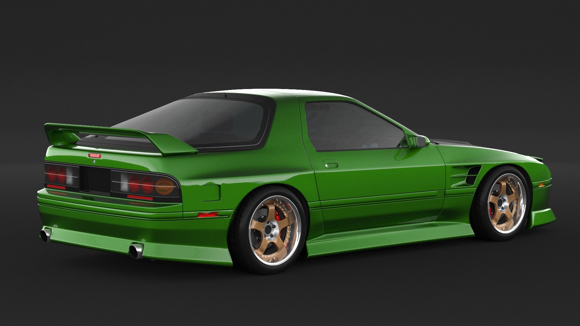3D Model Mazda Rx-7 FC3S - TurboSquid 2147265