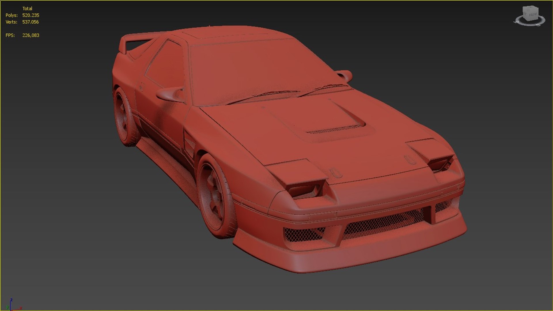 3D Model Mazda Rx-7 FC3S - TurboSquid 2147265
