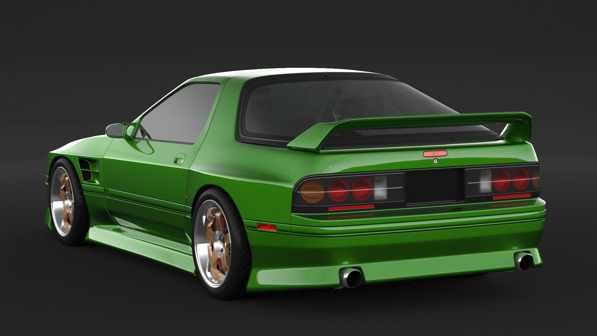 3D Model Mazda Rx-7 FC3S - TurboSquid 2147265