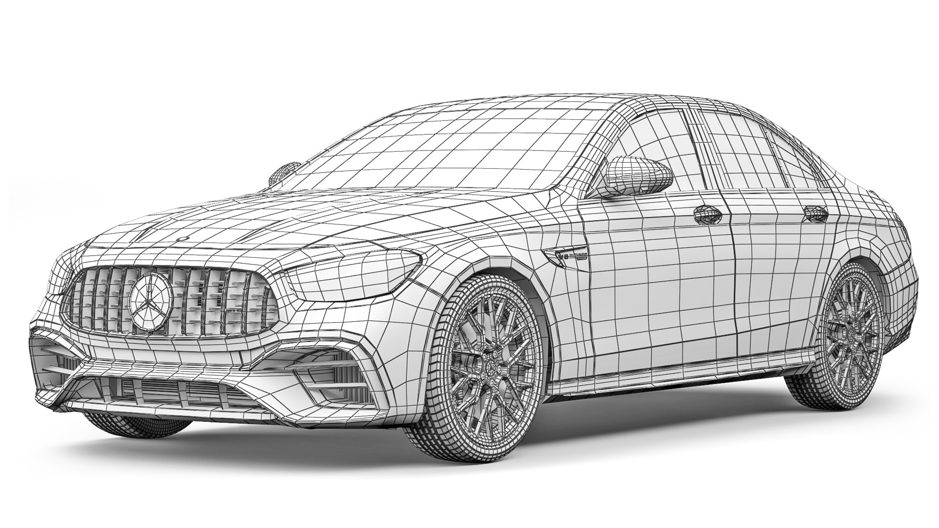 Mercedes-Benz E63 AMG 2021 3D Model - TurboSquid 2350162