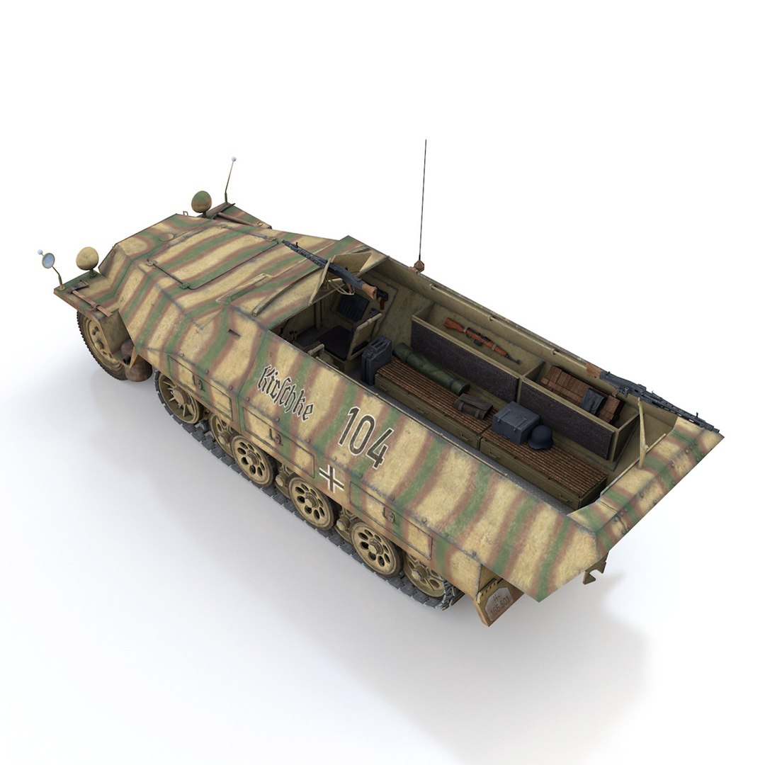 Sd Kfz 1 Ausf 3D - TurboSquid 1381023