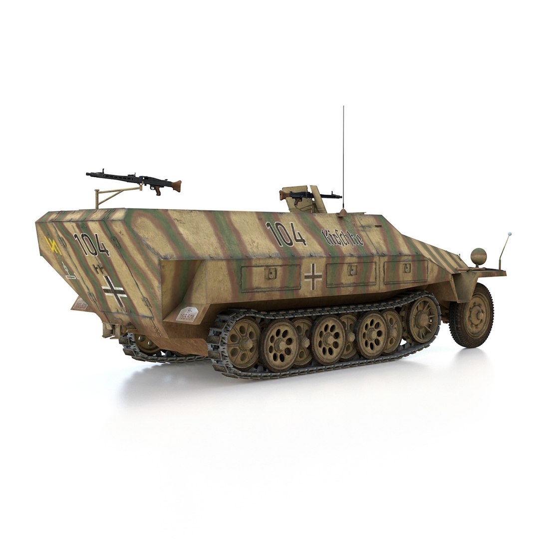Sd Kfz 1 Ausf 3D - TurboSquid 1381023