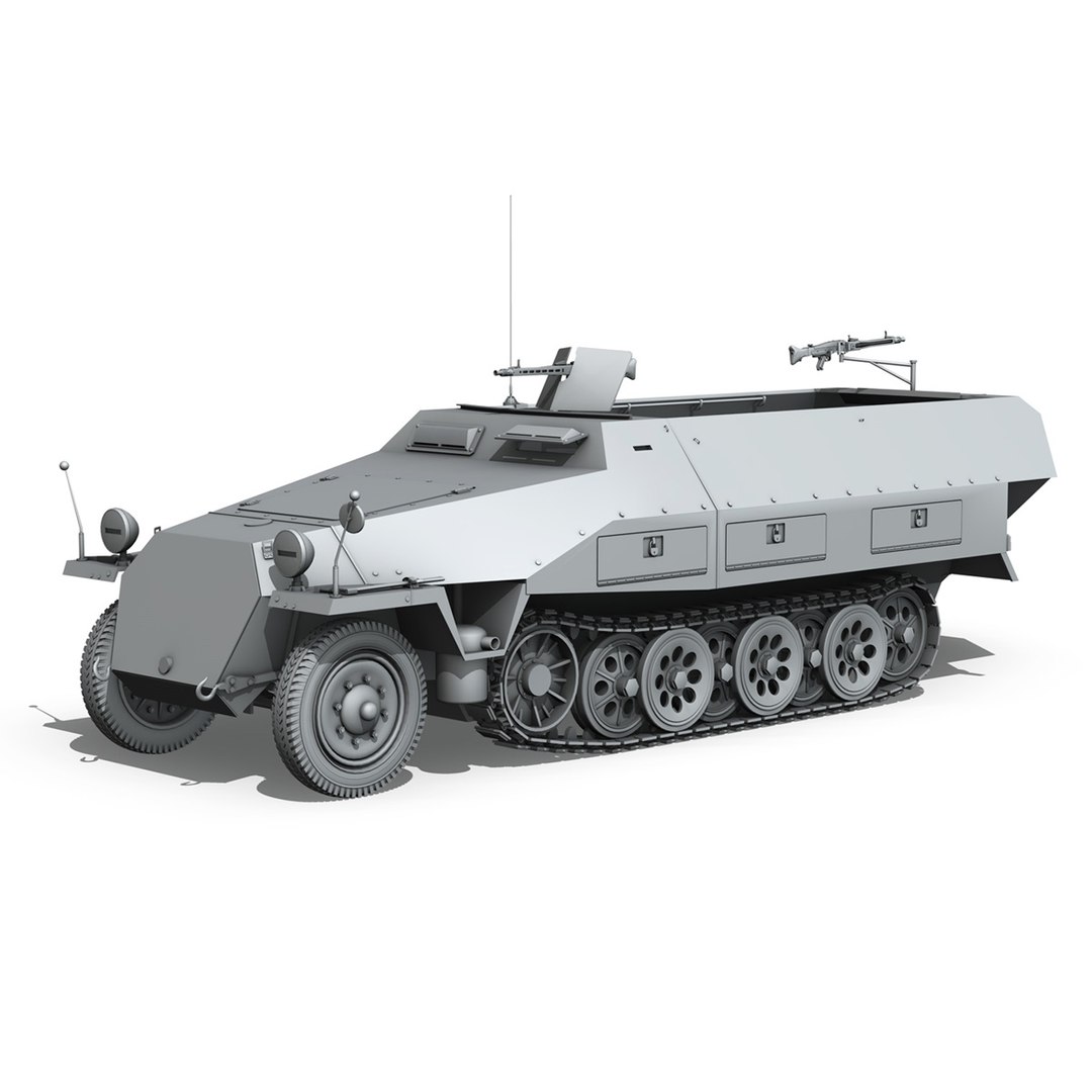 Sd Kfz 1 Ausf 3D - TurboSquid 1381023