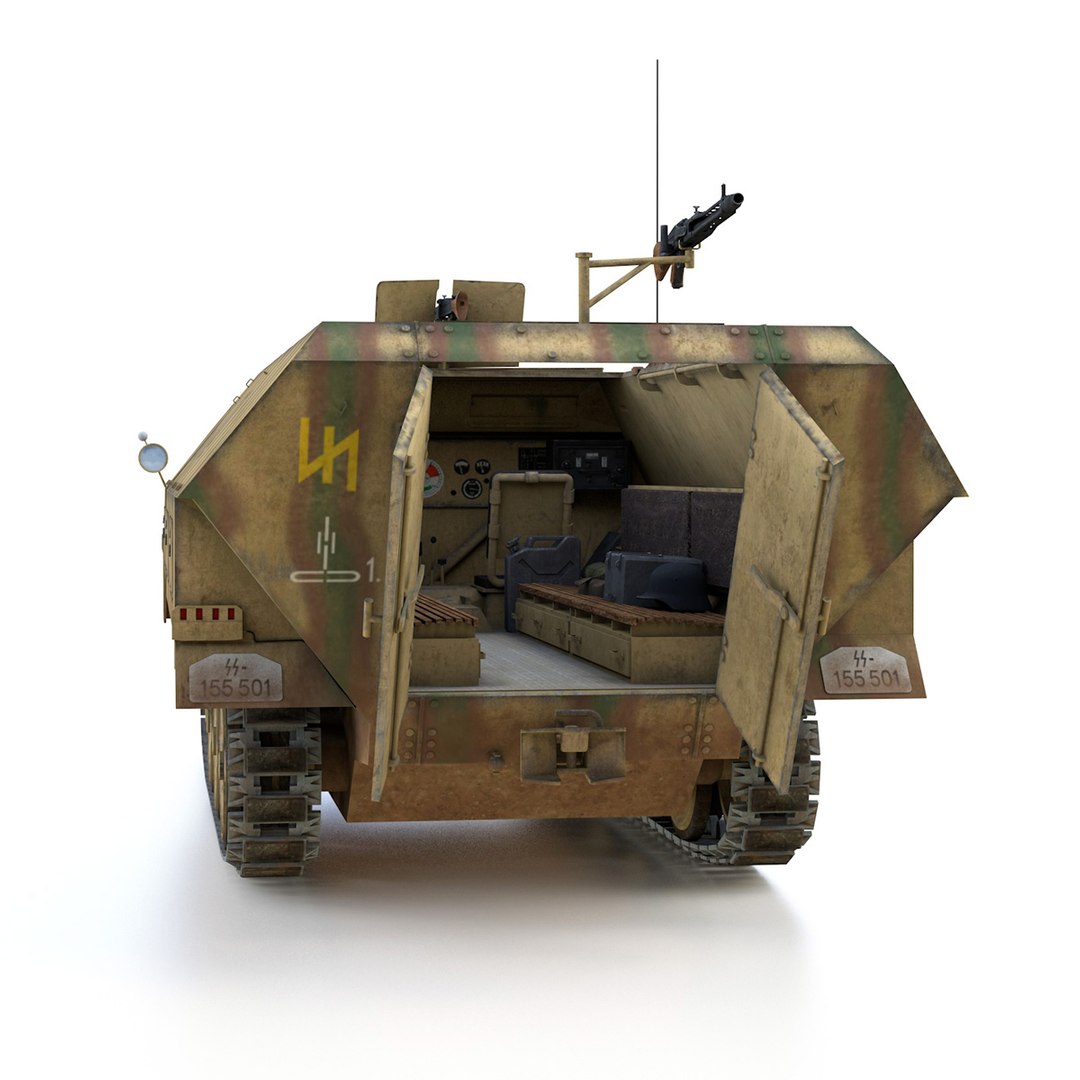 Sd Kfz 1 Ausf 3D - TurboSquid 1381023