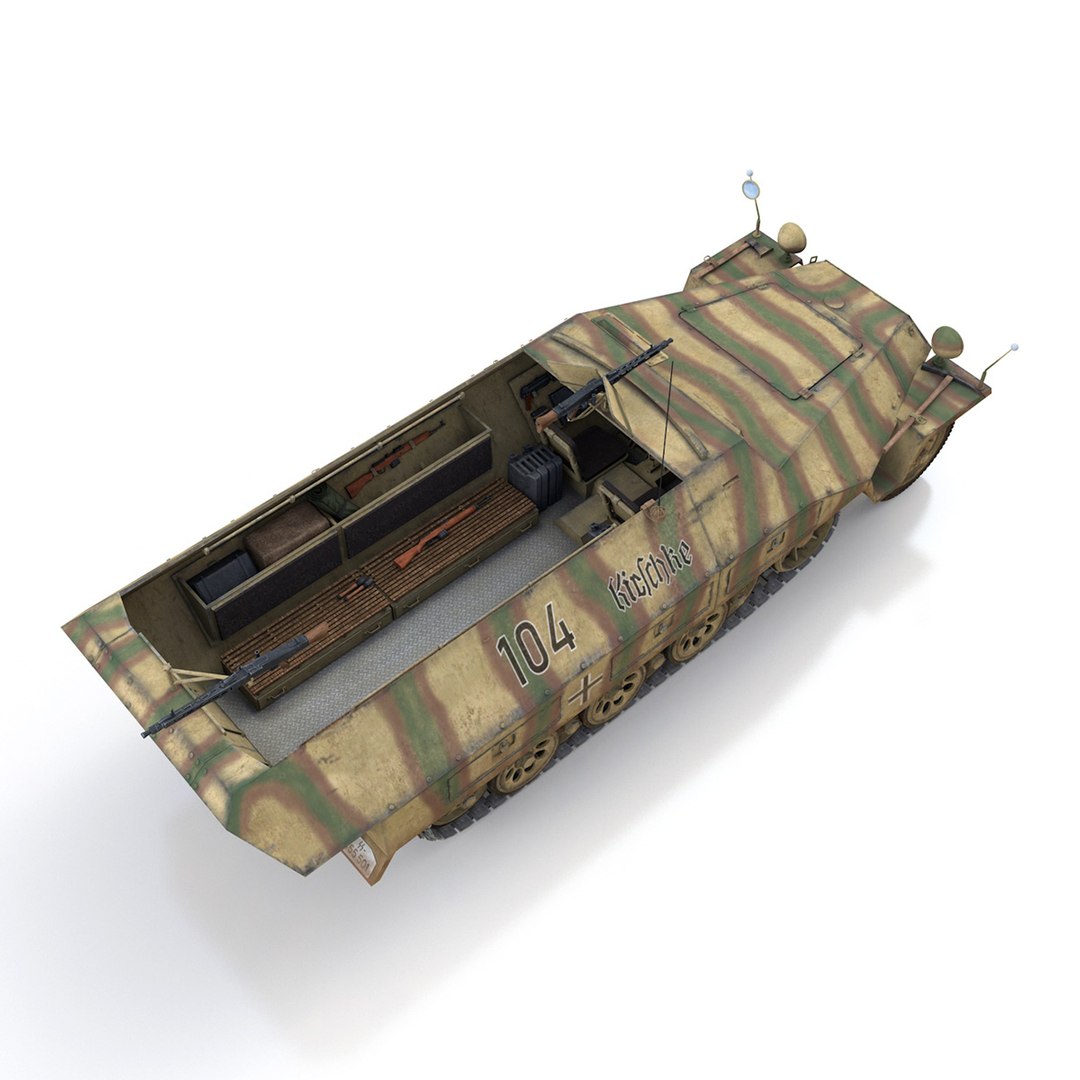 Sd Kfz 1 Ausf 3D - TurboSquid 1381023