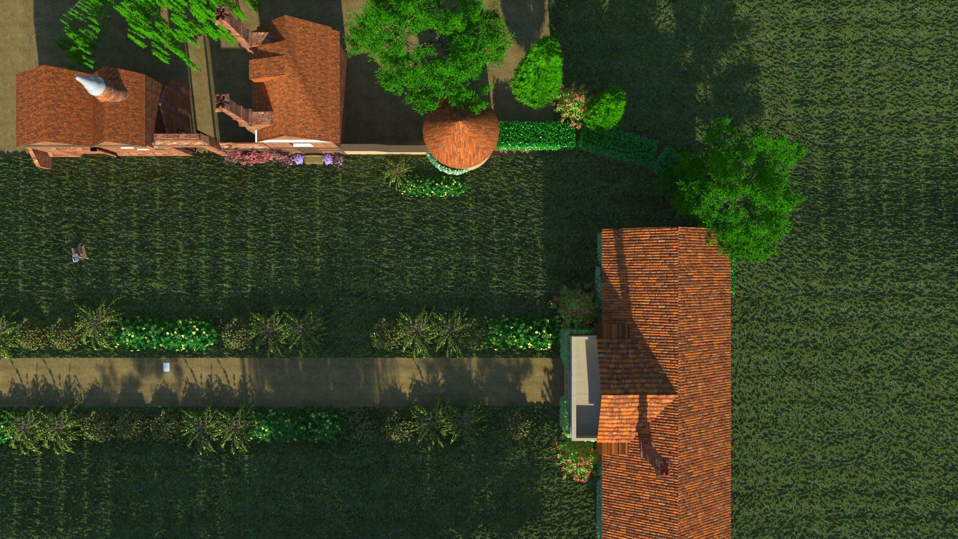 Rural Scene 3D Model - TurboSquid 2269578