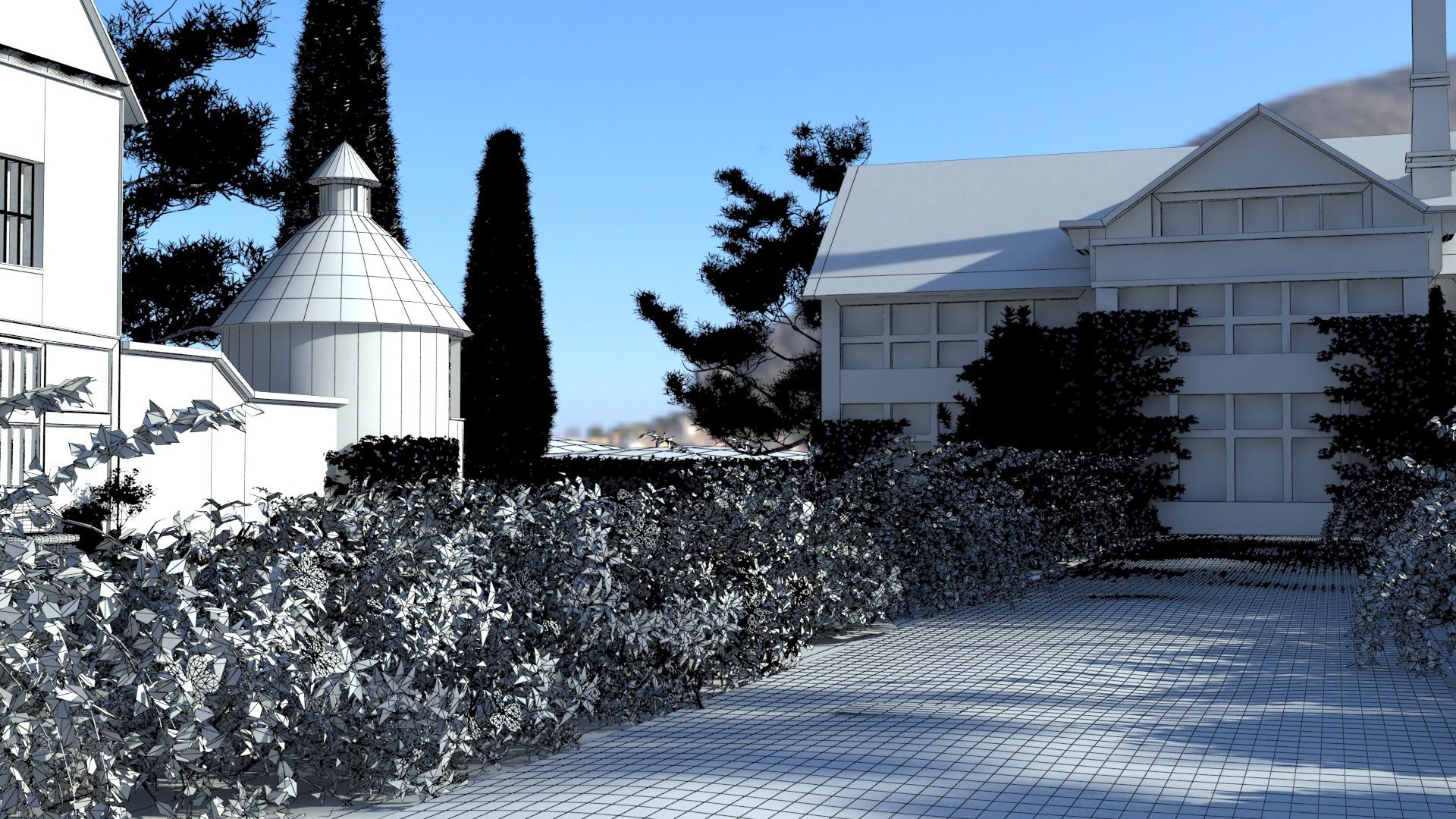 Rural Scene 3D Model - TurboSquid 2269578