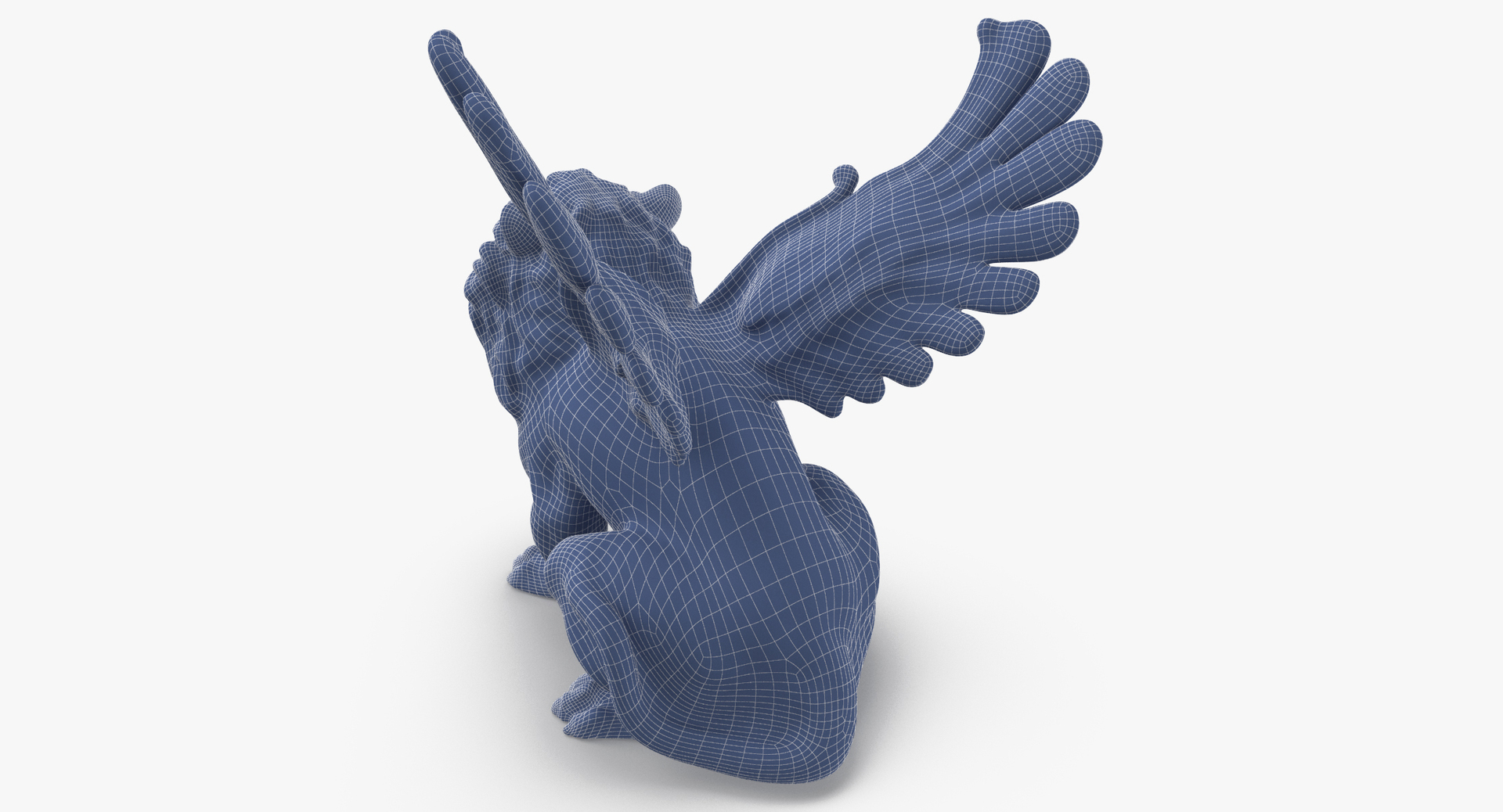 3d gargoyle 02 model