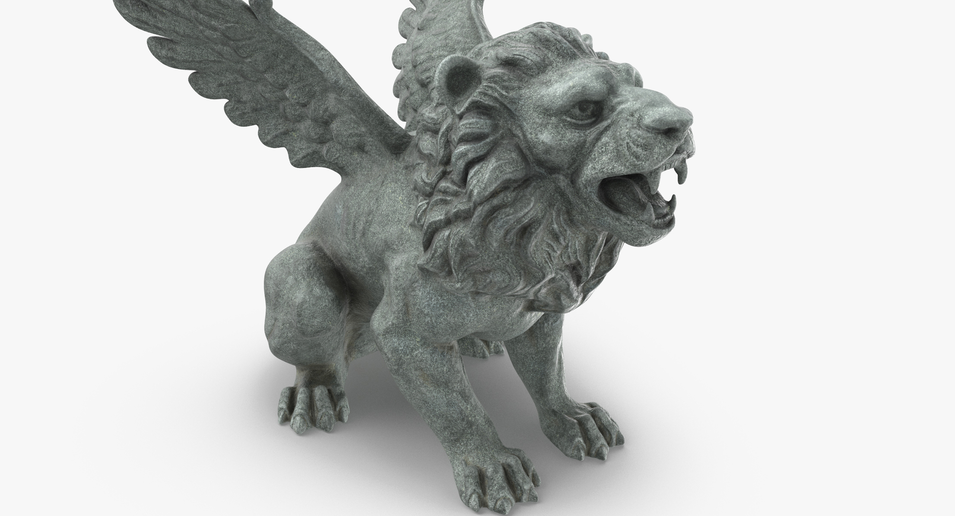 3d gargoyle 02 model