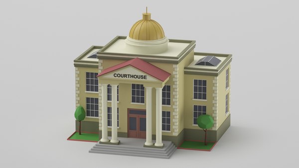 Low Poly Buildings Collection 04 model - TurboSquid 1848120