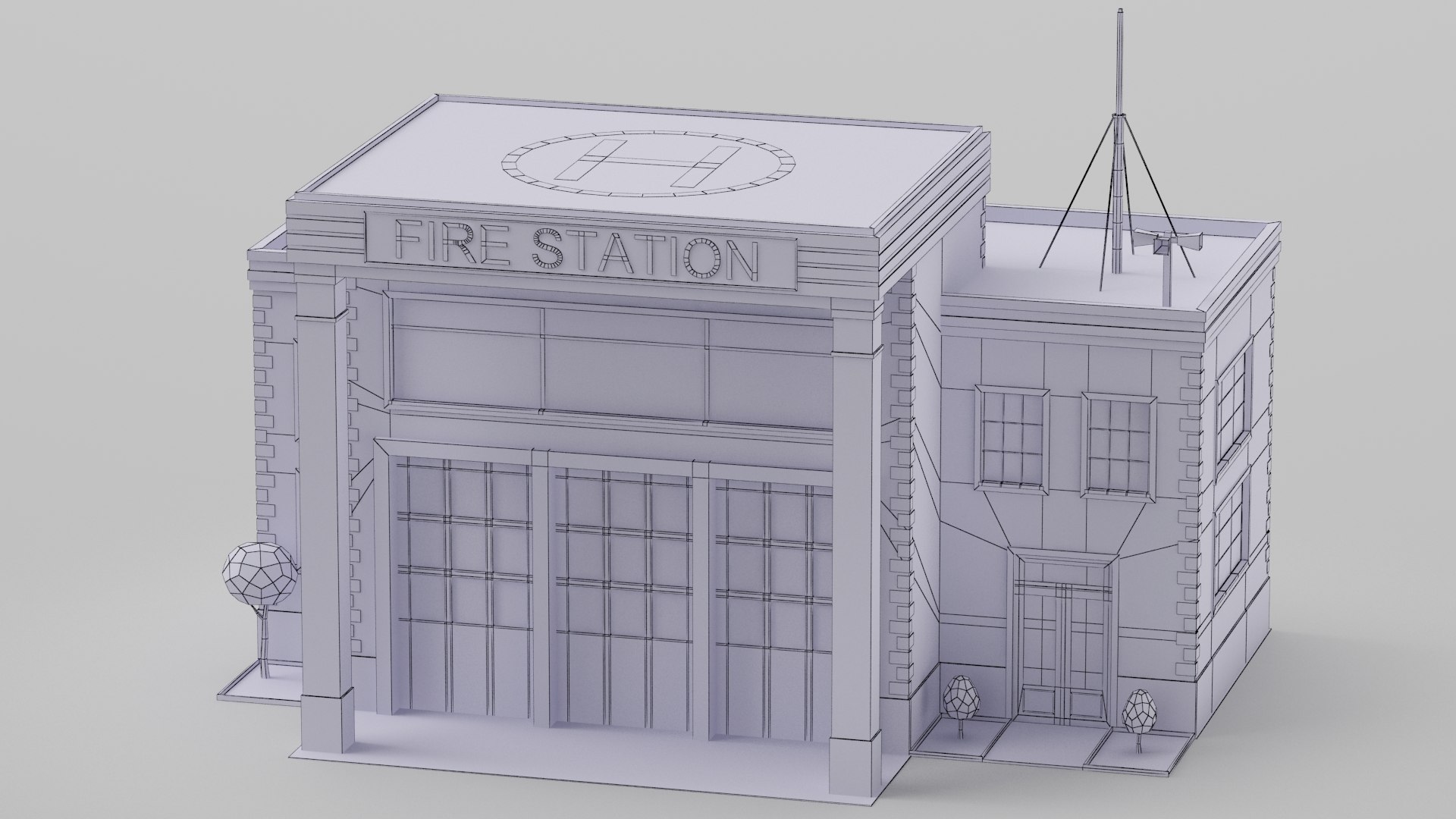 Low Poly Buildings Collection 04 model - TurboSquid 1848120