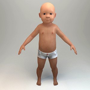 Rigged, Low Poly, And Free Baby Step Giant Step Kugou 3D Models For ...
