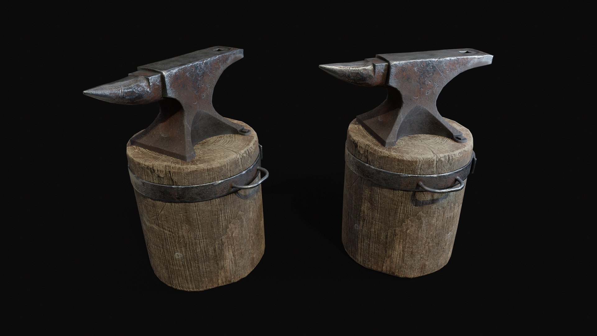 Medieval Anvil - TurboSquid 2342718