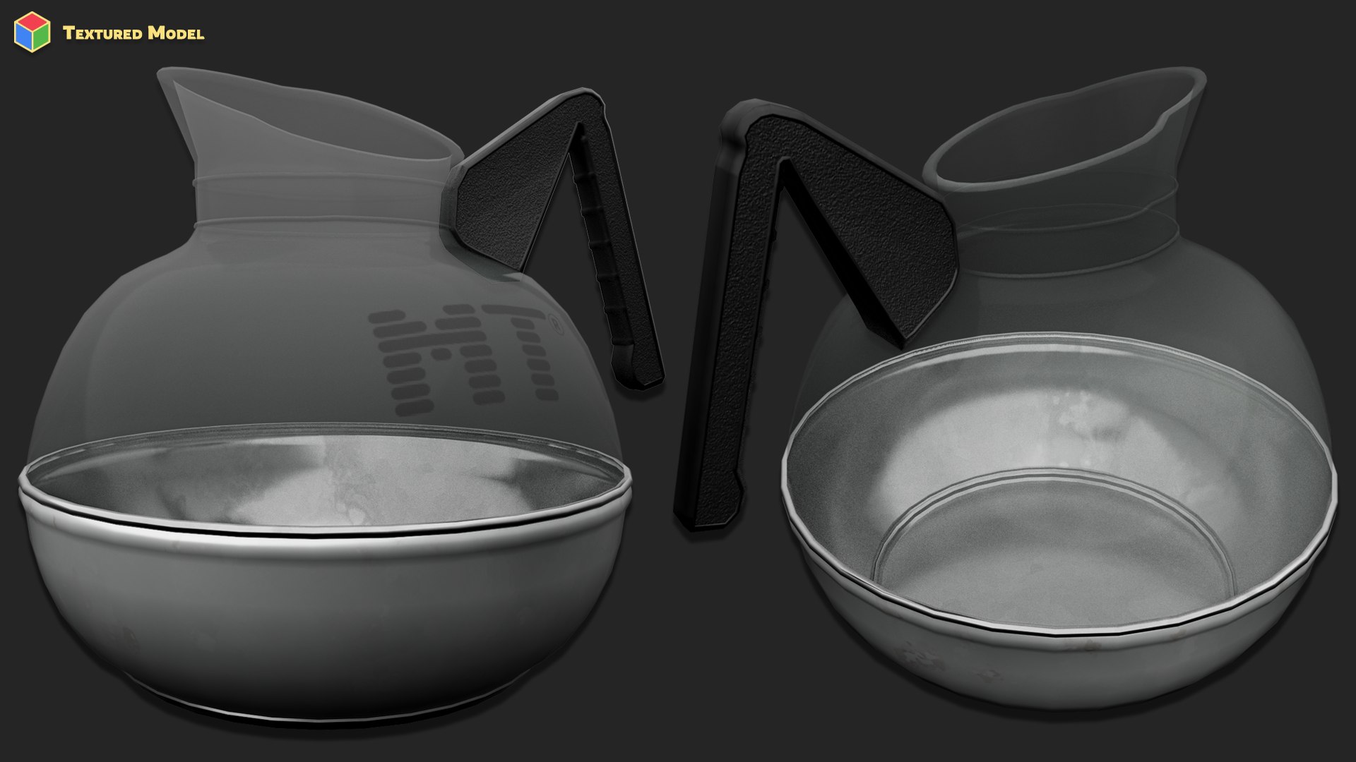 3D Coffee Maker And Pot Assets - TurboSquid 2232578