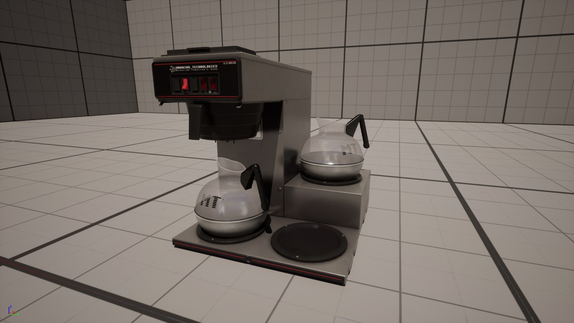 3D Coffee Maker And Pot Assets - TurboSquid 2232578