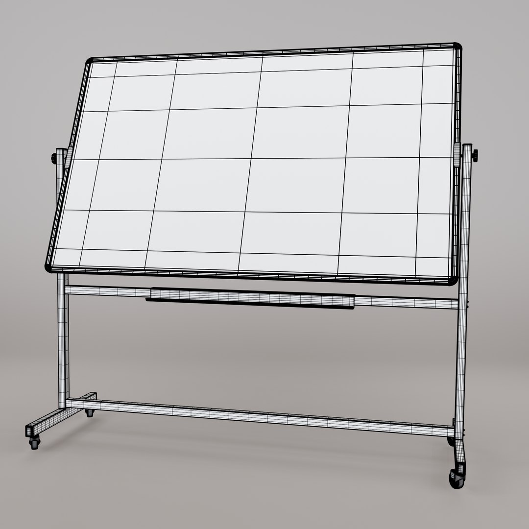 3D Whiteboard Model - TurboSquid 2180309