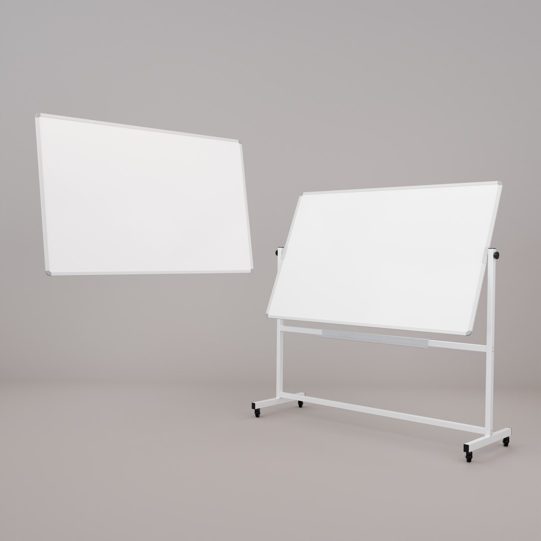 3D Whiteboard Model - TurboSquid 2180309