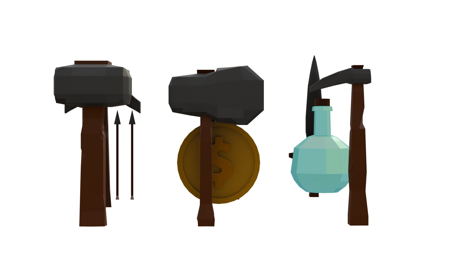 Free 3D Game Starter Asset Pack 3D - TurboSquid 2277970