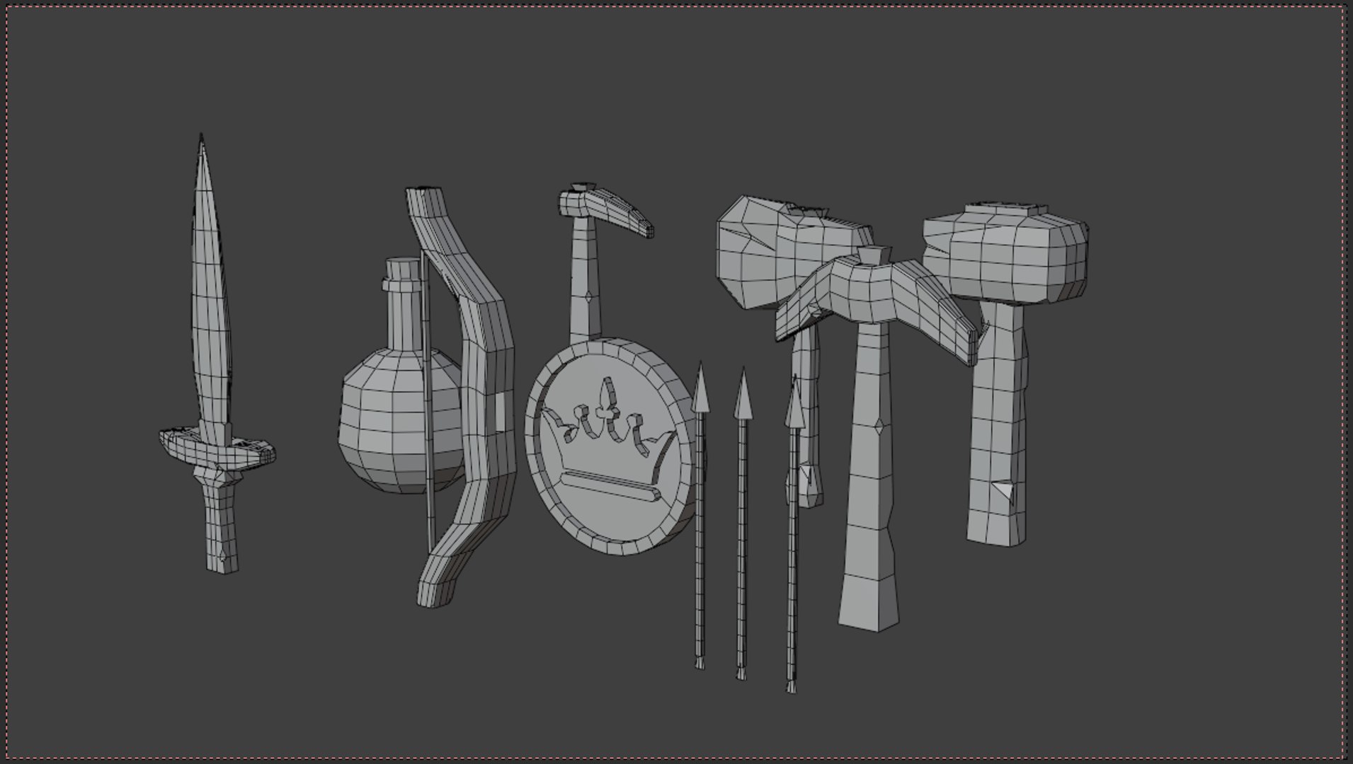 Free 3D Game Starter Asset Pack 3D - TurboSquid 2277970