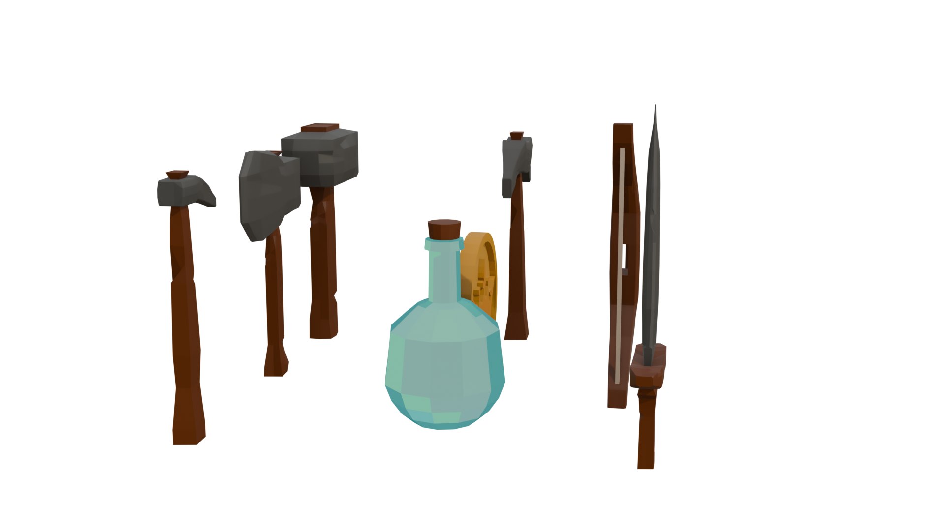 Free 3D Game Starter Asset Pack 3D - TurboSquid 2277970