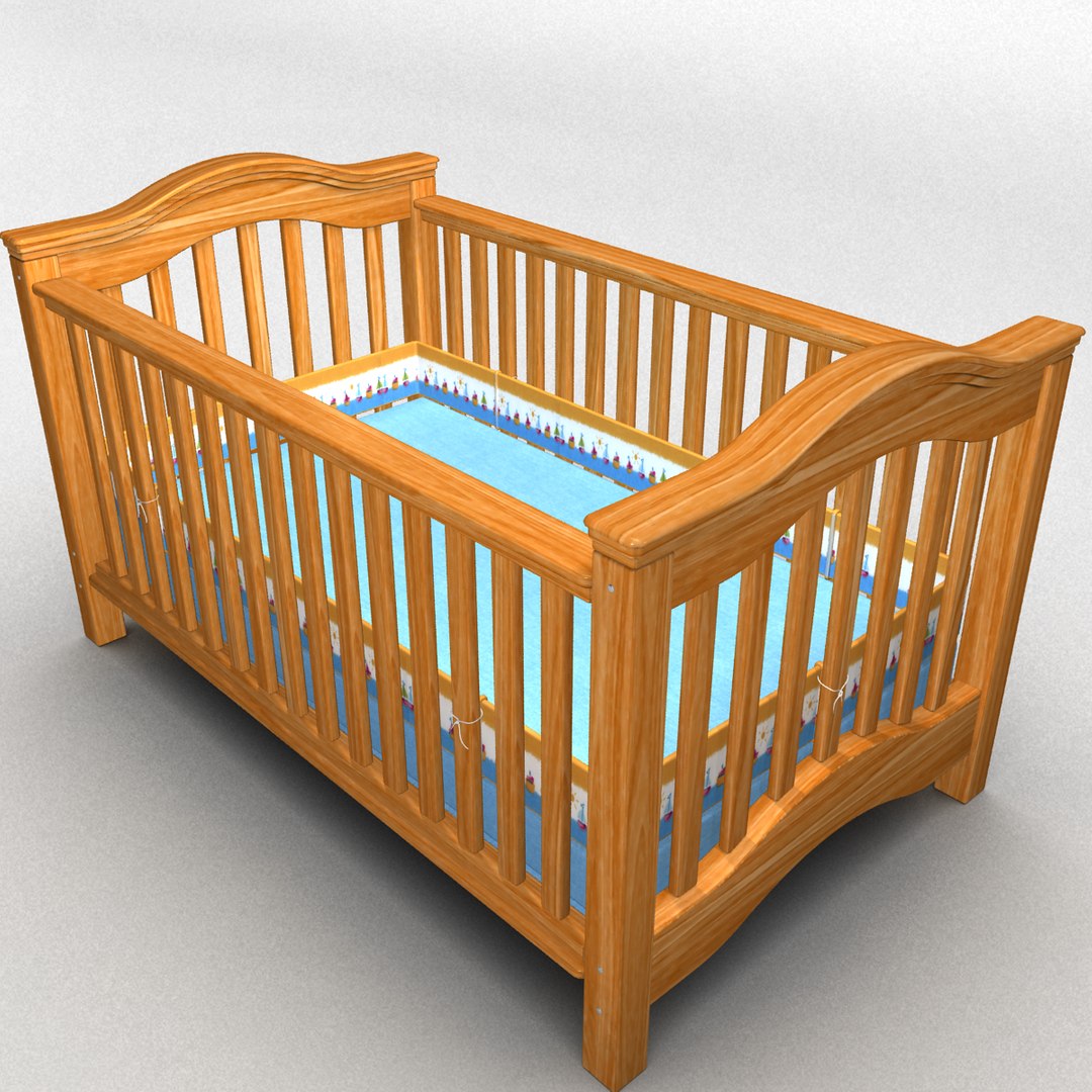 3ds Max Baby Crib
