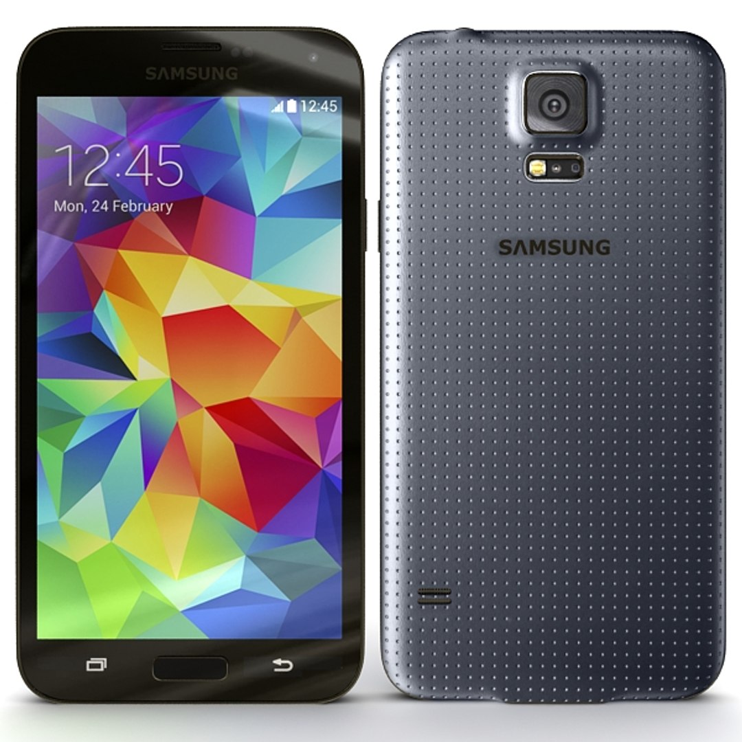 Samsung Galaxy S5 3d Model