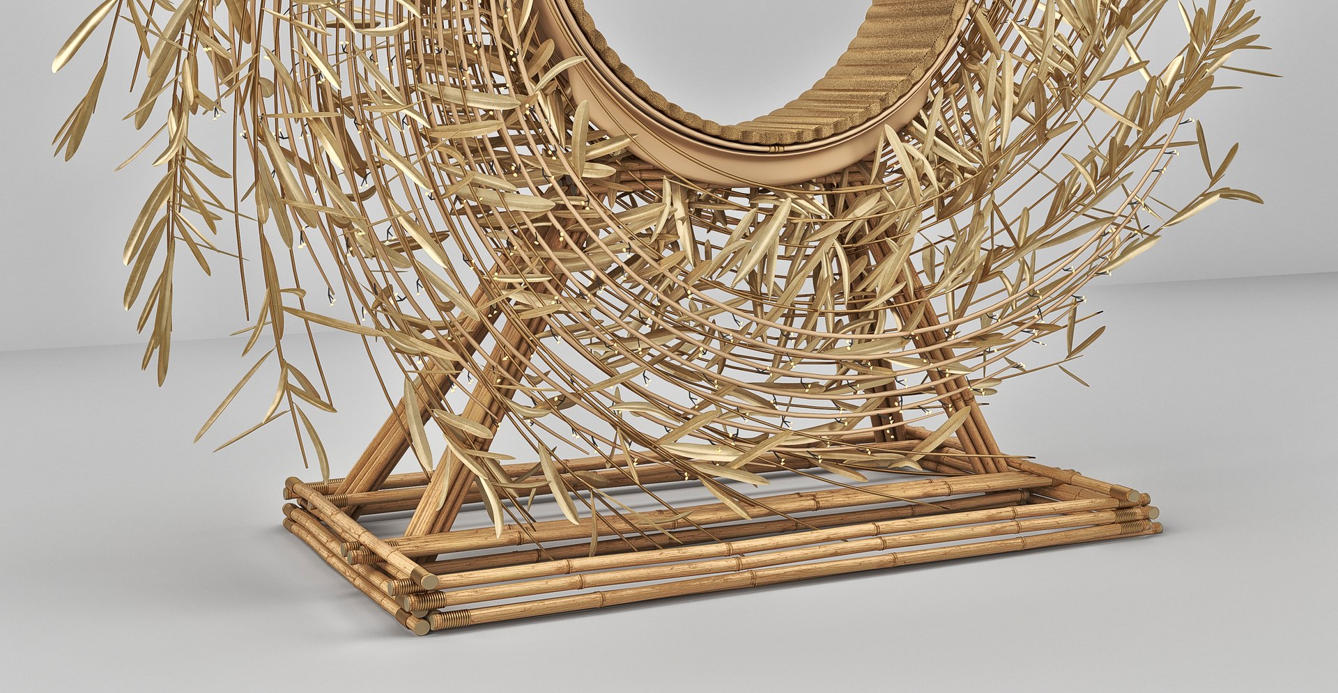 3D Rattan Beach Throne Chair For Instagram Photo - TurboSquid 1945120