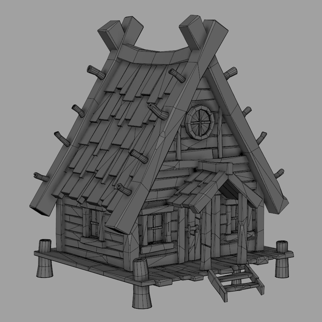 3D Small Shack 01 - TurboSquid 2208940