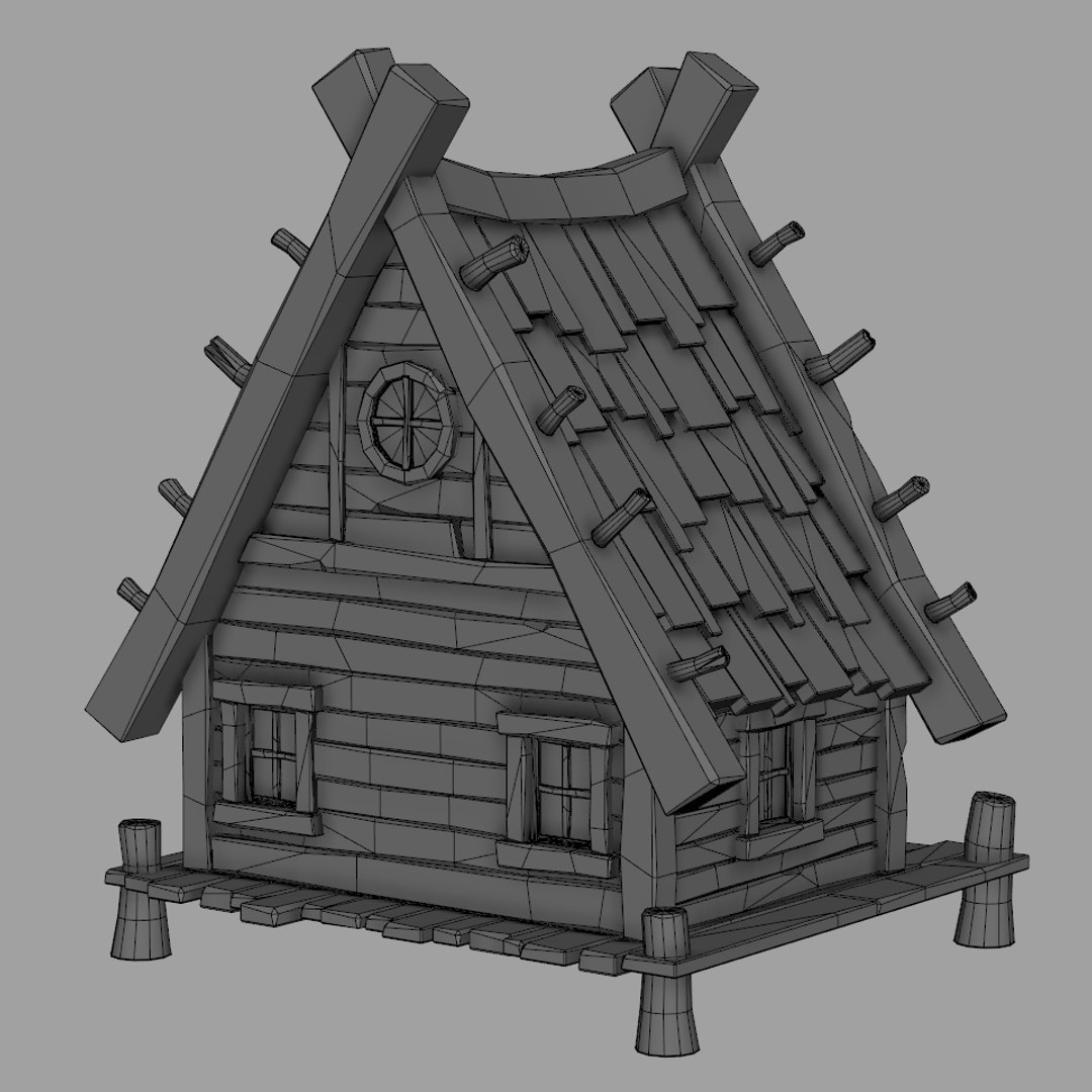 3D Small Shack 01 - TurboSquid 2208940