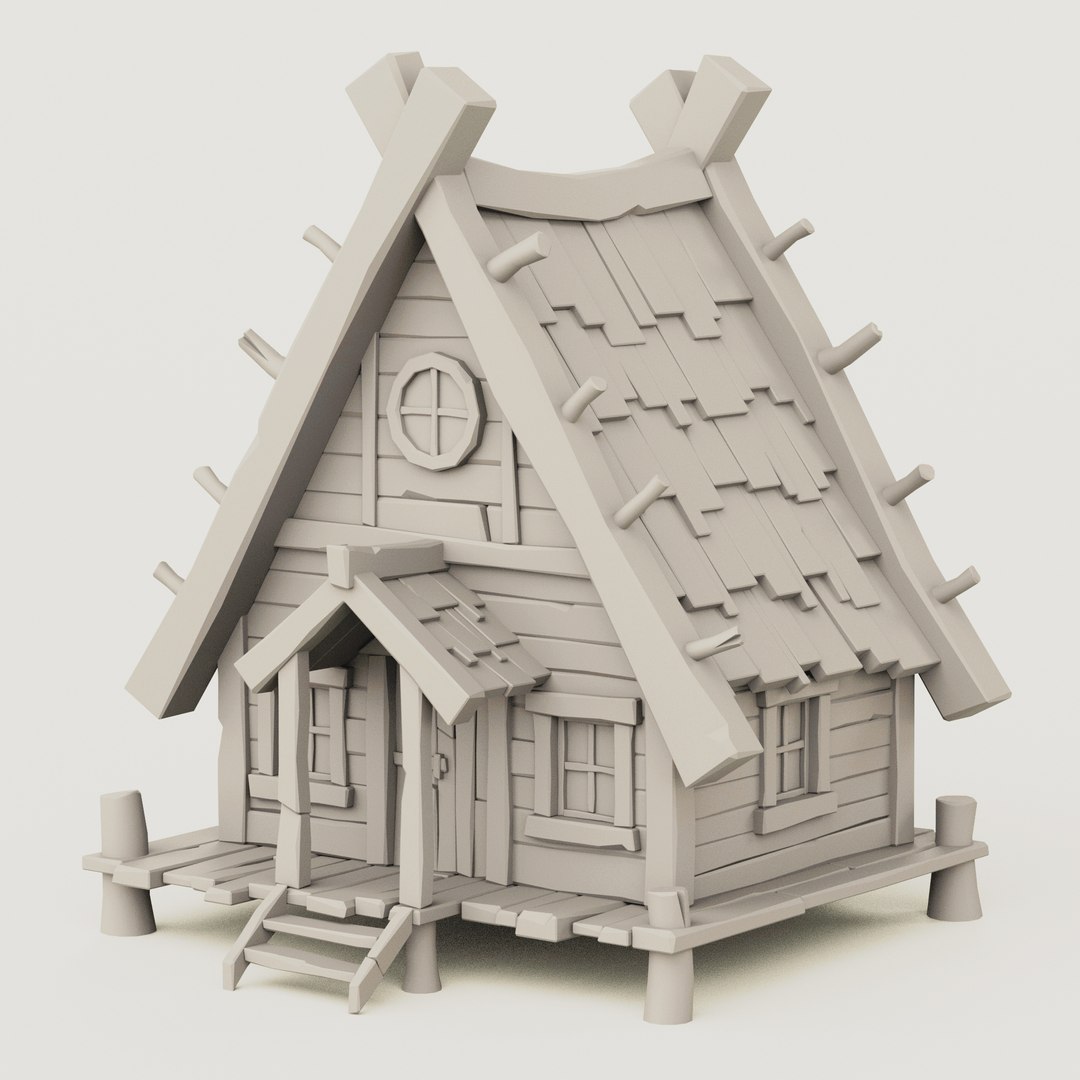 3D Small Shack 01 - TurboSquid 2208940