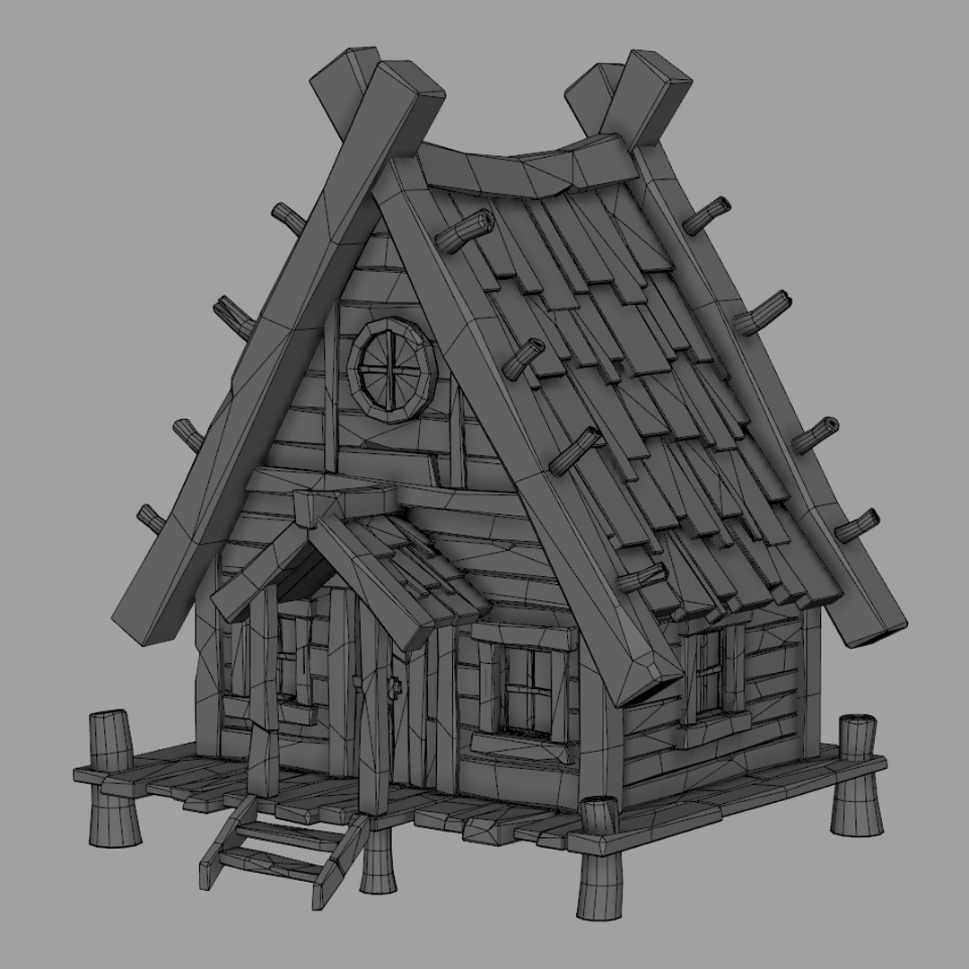 3D Small Shack 01 - TurboSquid 2208940