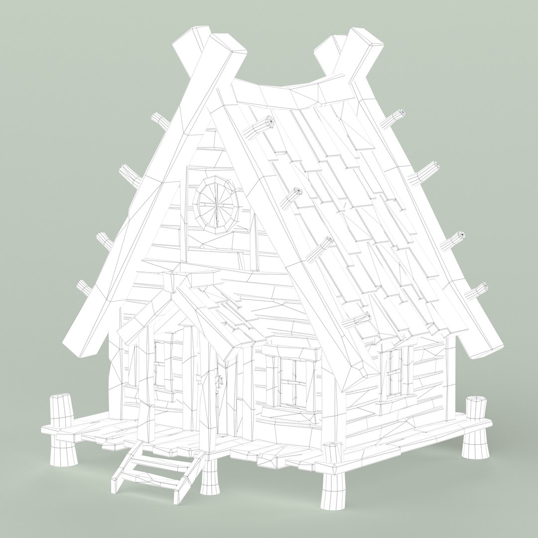 3D Small Shack 01 - TurboSquid 2208940