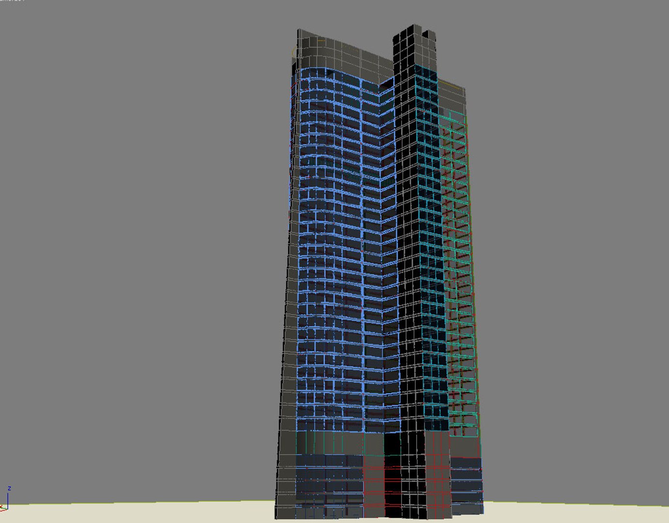 Concept Skyscraper C4d