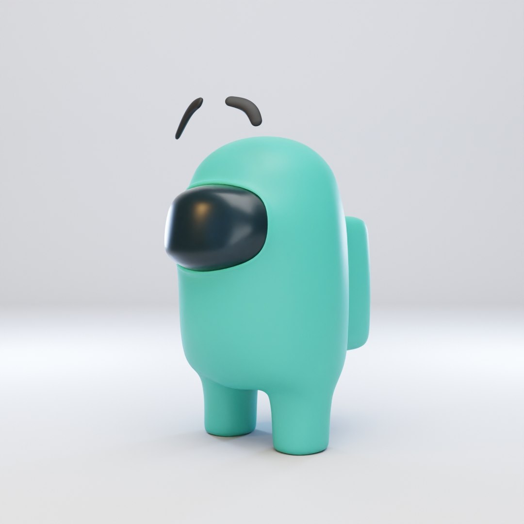 Character Eyebrows Eye 3D Model - TurboSquid 1650053