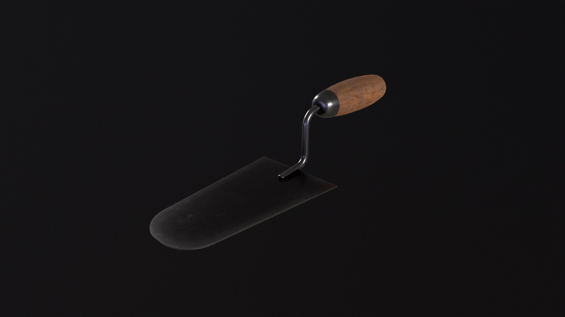 3D model Plaster Trowel Poo - TurboSquid 2166597