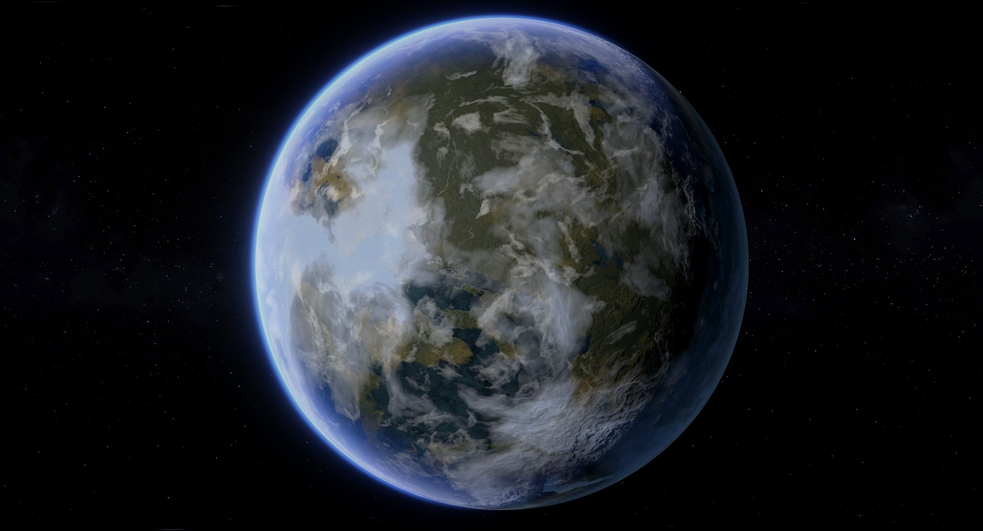 3D Exoplanet 2 - TurboSquid 1423075