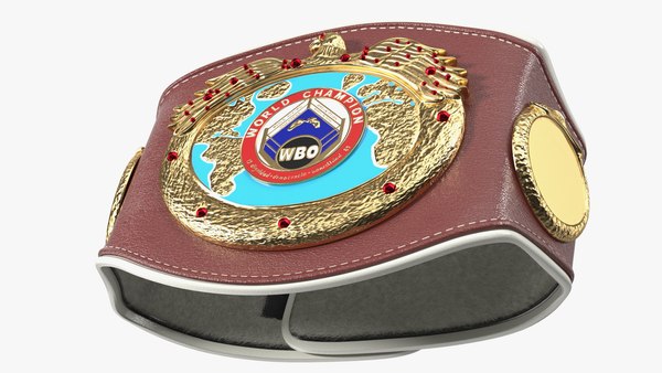 modelo 3d Piel de cinturón de campeón mundial de la OMB - TurboSquid ...