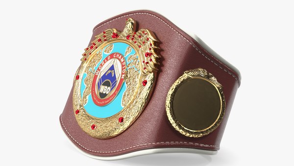 modelo 3d Piel de cinturón de campeón mundial de la OMB - TurboSquid ...