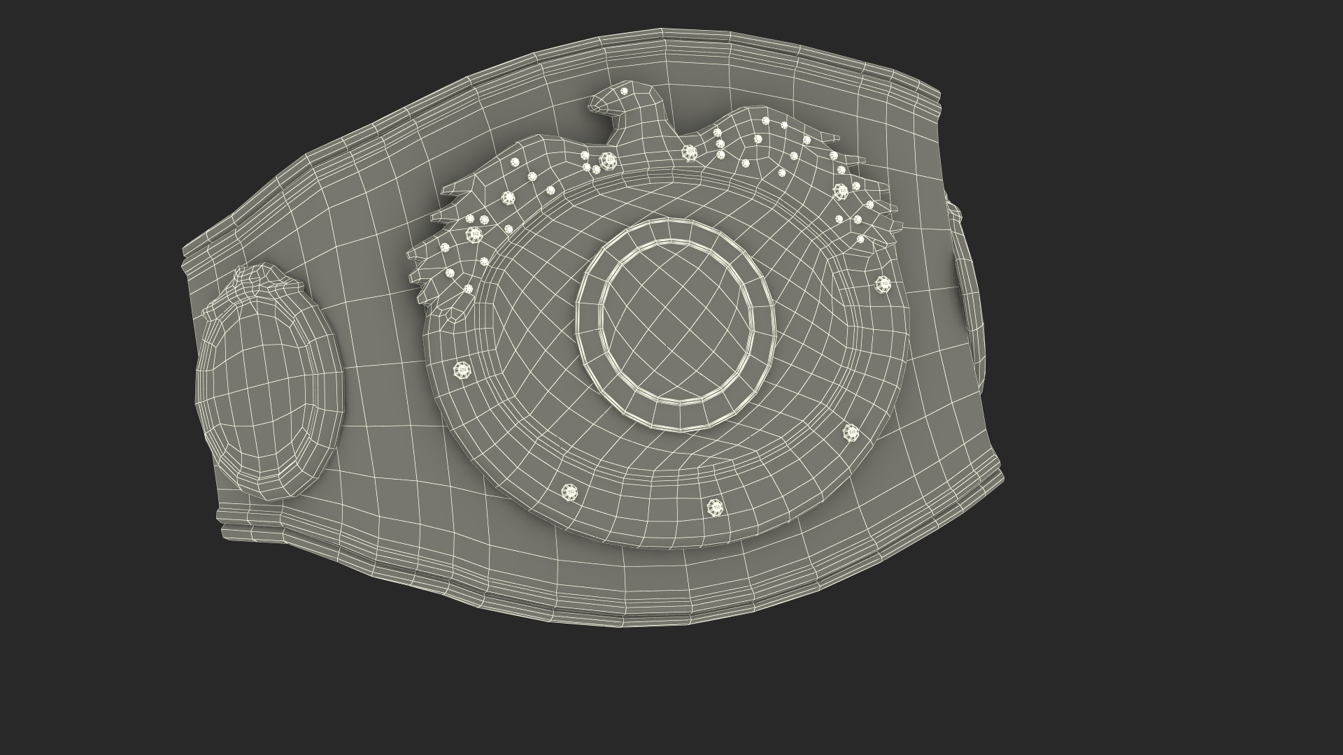 WBO World Champion Belt Fur 3D Model - TurboSquid 2134663
