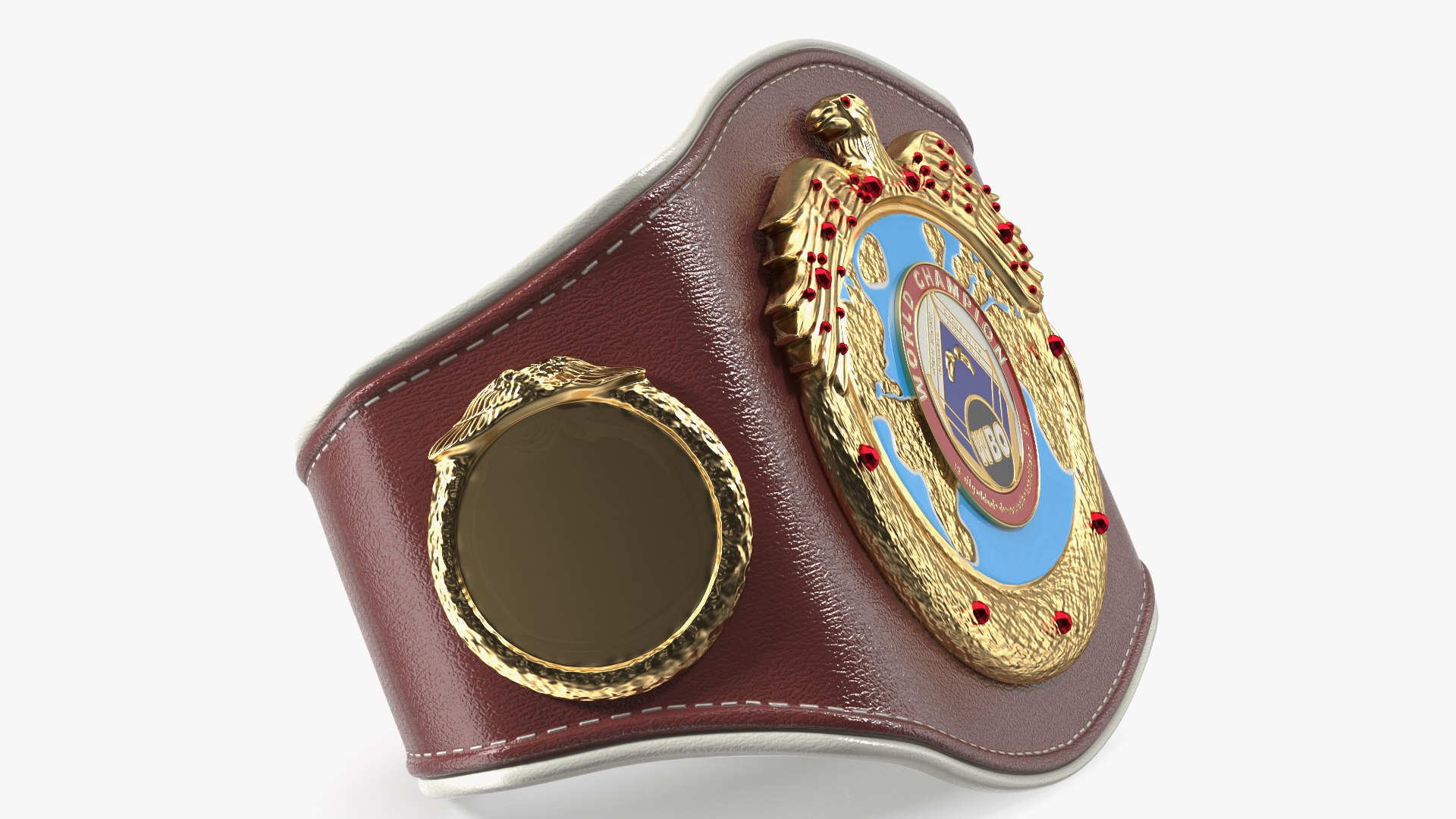 WBO World Champion Belt Fur 3D Model - TurboSquid 2134663