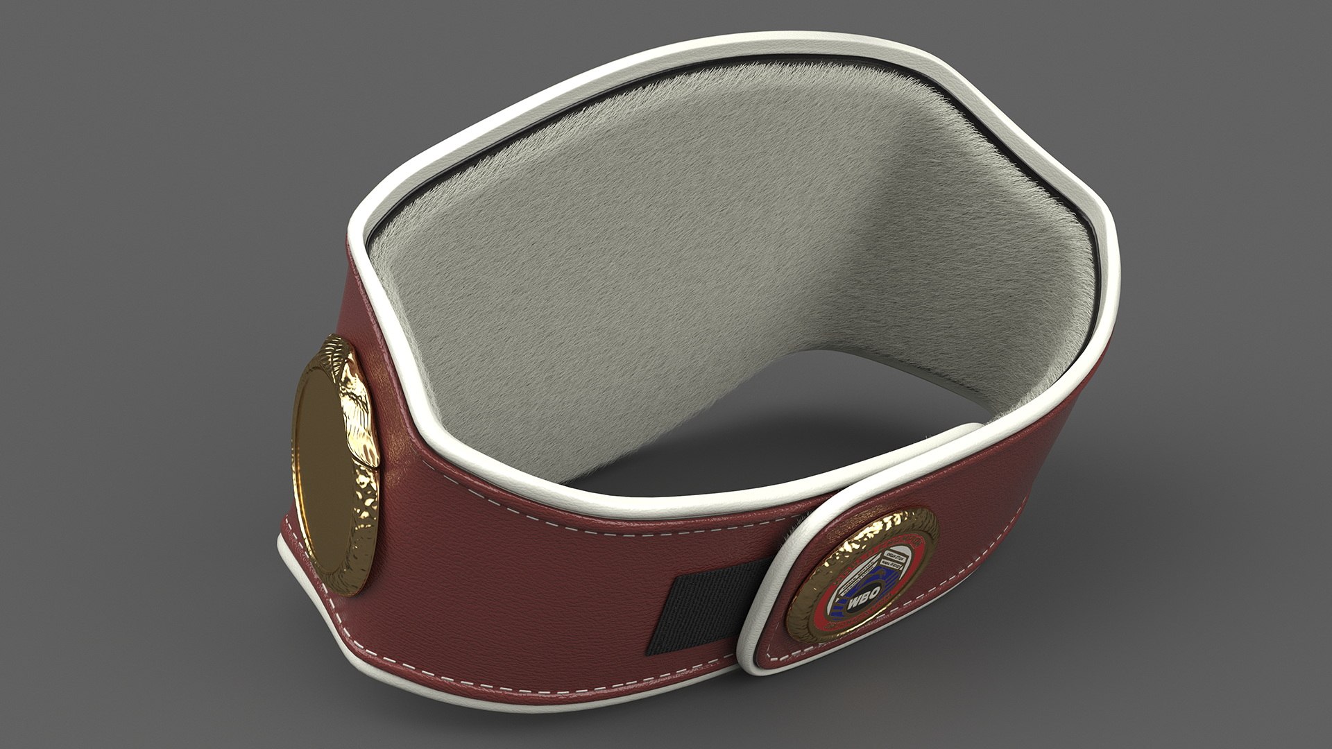 WBO World Champion Belt Fur 3D Model - TurboSquid 2134663
