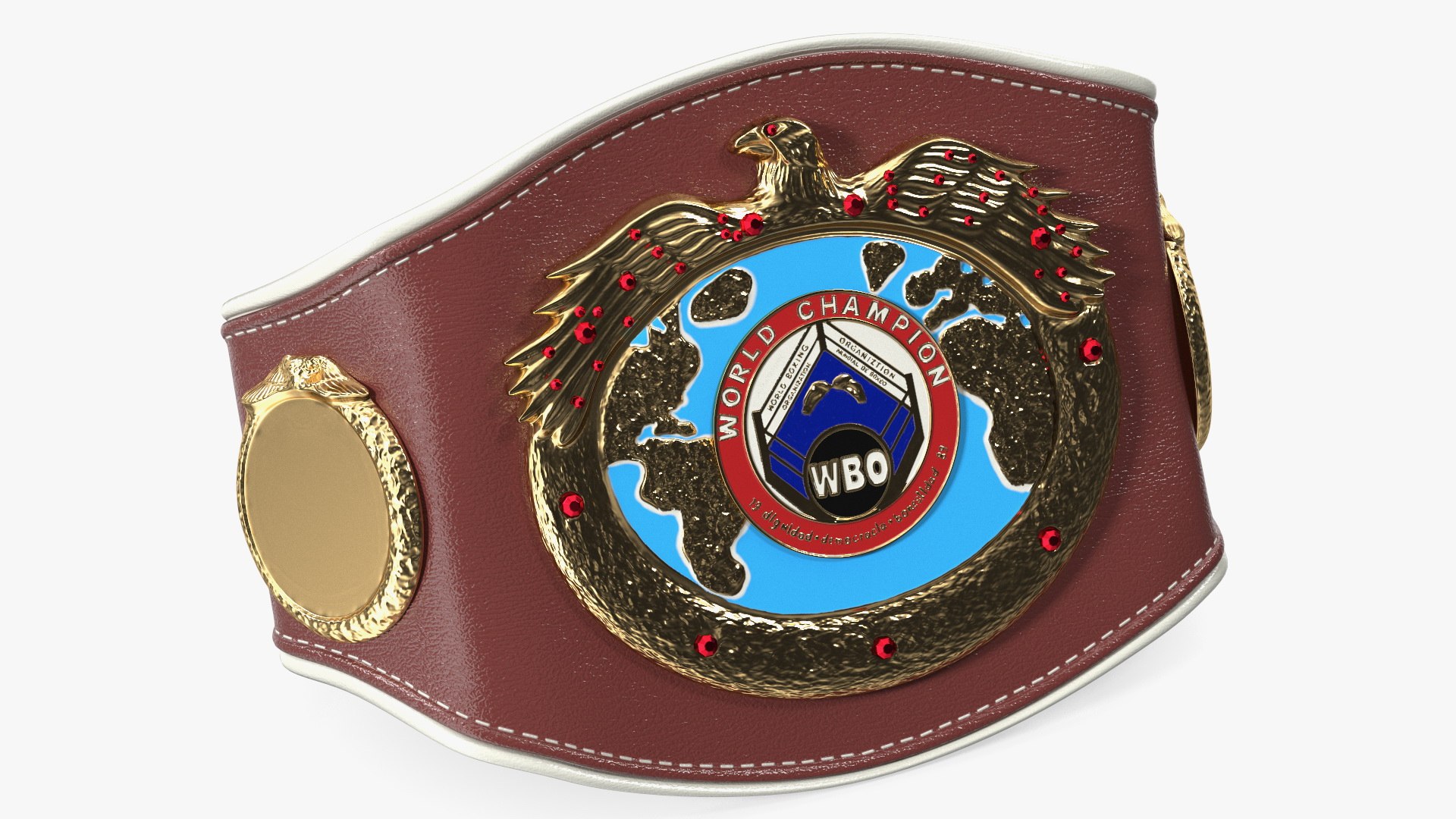 modelo 3d Piel de cinturón de campeón mundial de la OMB - TurboSquid ...