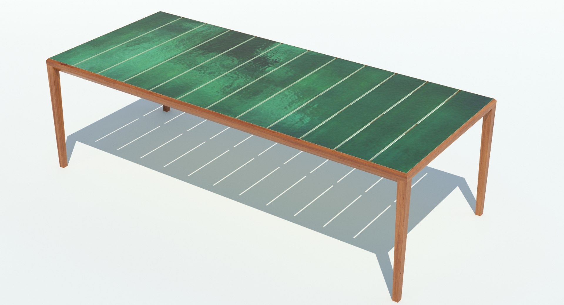 Roda Teka Table 3d Max