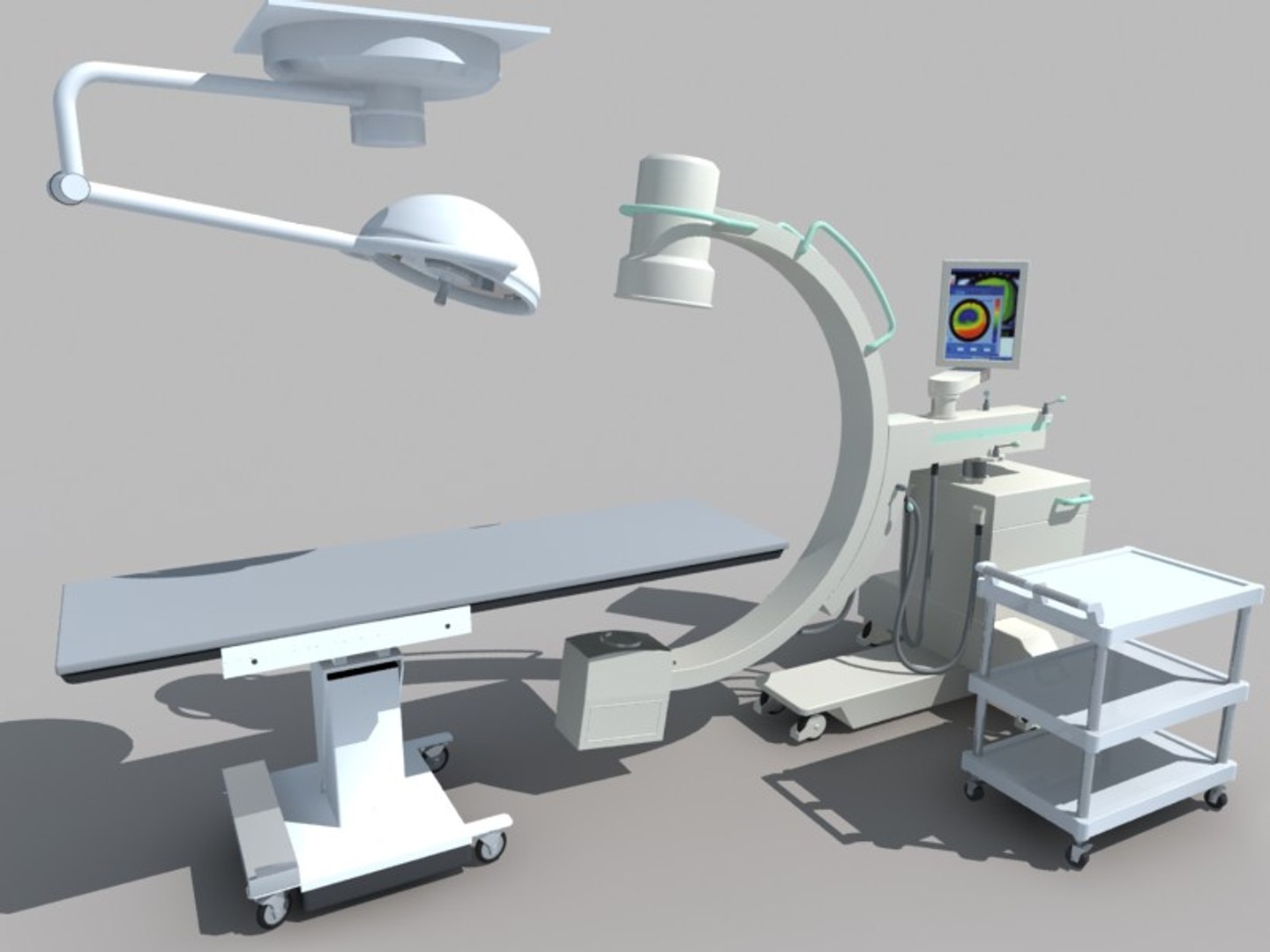 3d Medical Equipment Model