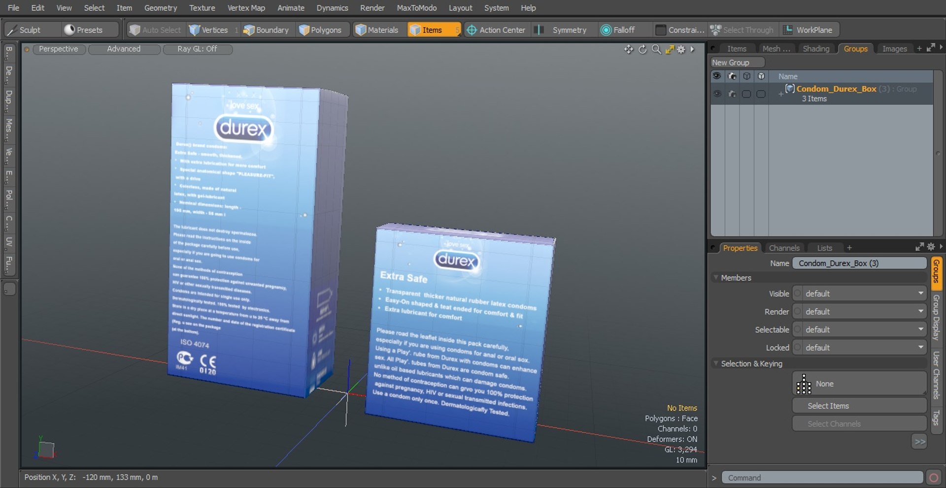 3D Condom Durex Box - TurboSquid 1870878