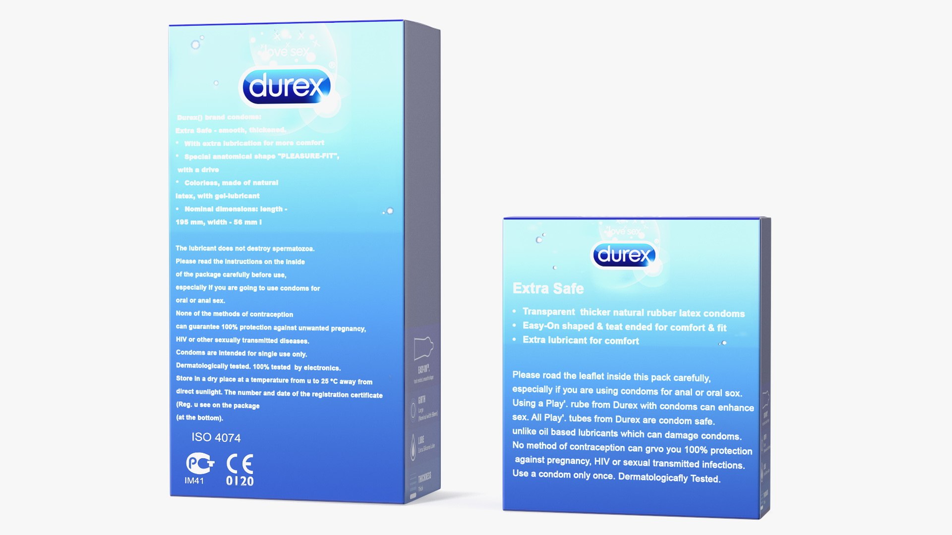 3D Condom Durex Box - TurboSquid 1870878