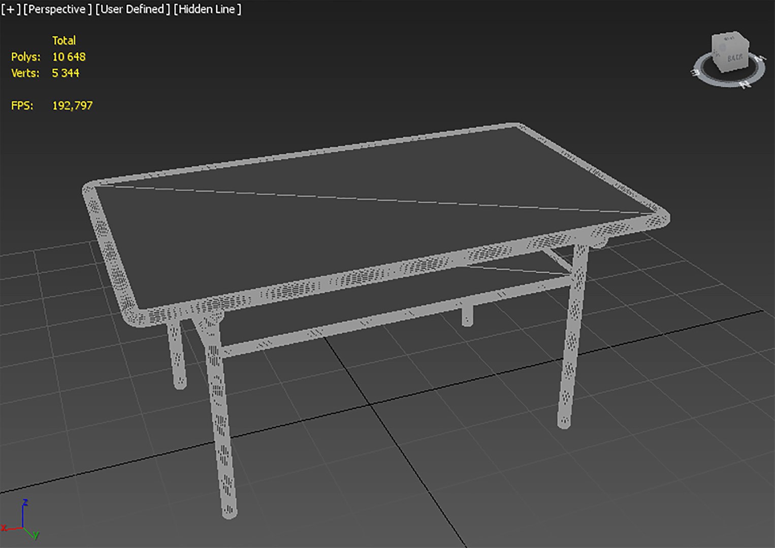 Table 3D Model - TurboSquid 2115162
